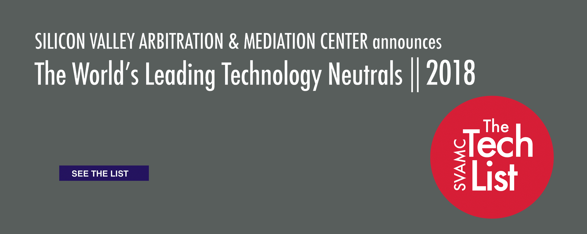 Home - Silicon Valley Arbitration & Mediation Center